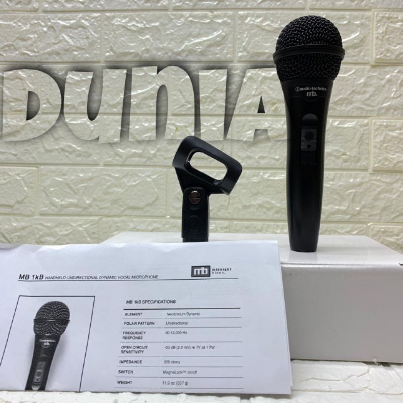 Jual Microphone mic Kabel Audio Technica MB1 KB Original MB1KB | Shopee ...