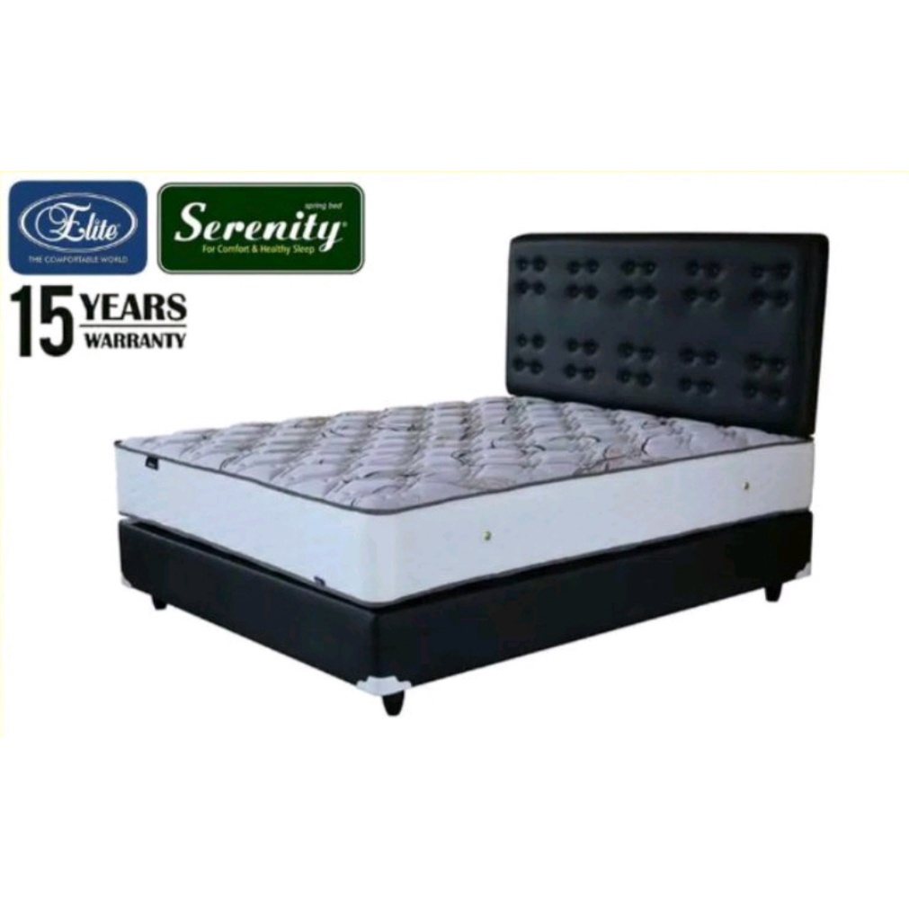 Jual Kasur Elite Serenity Spring Bed Tipe Superstar | Shopee Indonesia