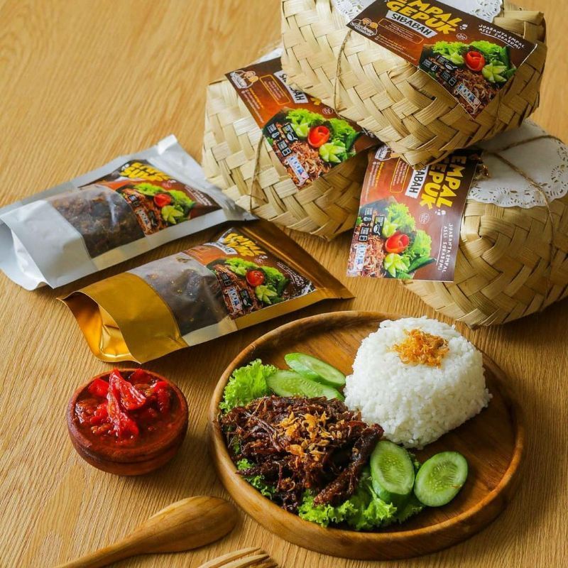Jual Besek Bambu Box makanan tradisional / Box bambu kotak makanan ...