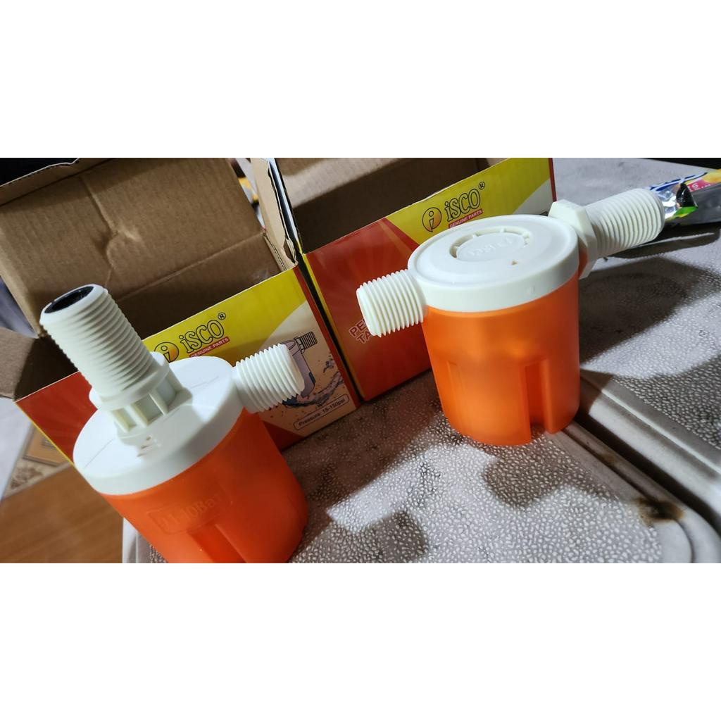 Jual Pelampung Kran Tandon Air Otomatis 1/2 Horizontal Water Merk Isco ...