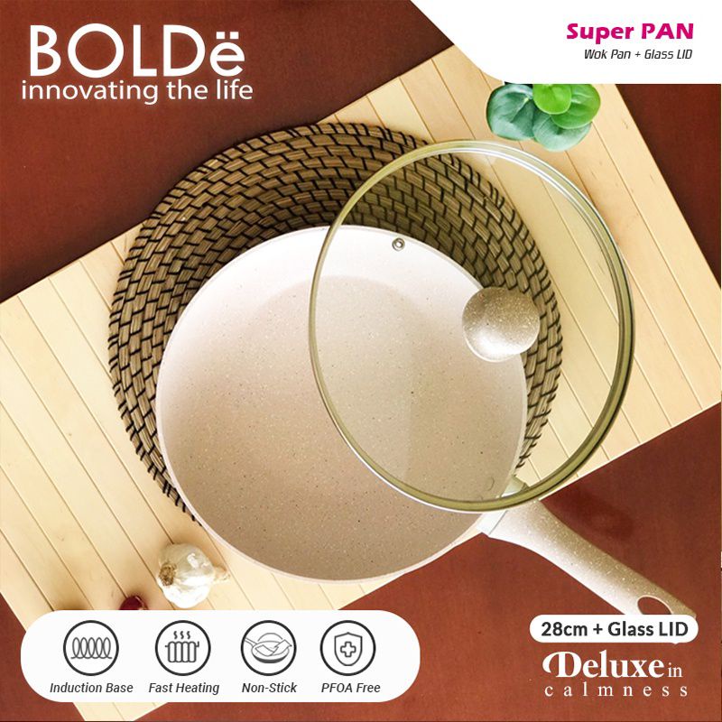 Jual BOLDE SUPERPAN WOK PAN 28CM - SUPER PAN WOK - WAJAN - PENGGORENGAN ...