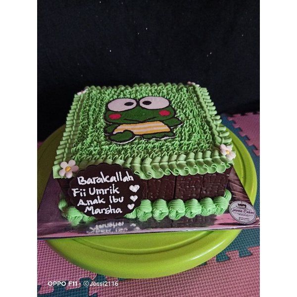 Jual Kue ulang tahun persegi, coklat pagar/ kue Tart/birthday cake ...