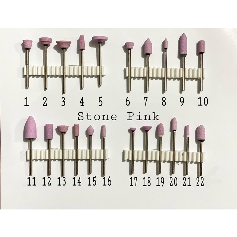 Jual Bur Stone Micromotor Pink dan Putih | Shopee Indonesia