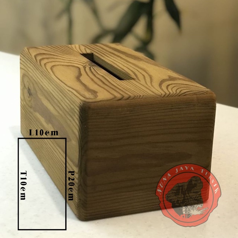 Jual Tempat tissue aesthetic / tempat tissue kayu | Shopee Indonesia