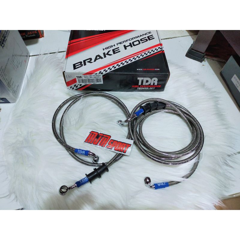 Jual selang rem Nmax TDR non abs sepasang . selang rem TDR Nmax depan belakang original TDR ...