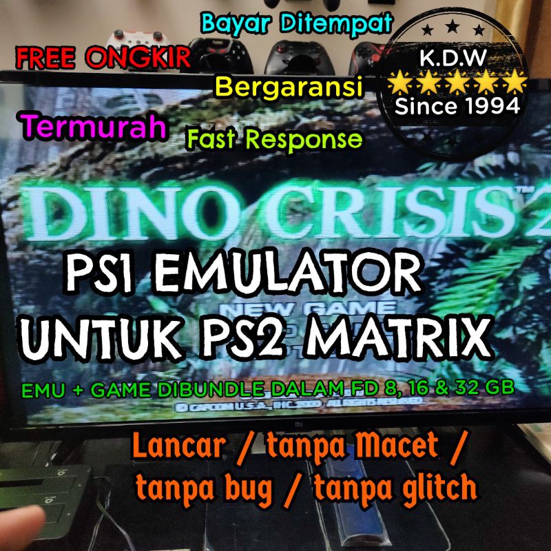 Jual EMULATOR PS1 UNTUK PS2 MATRIX | Shopee Indonesia