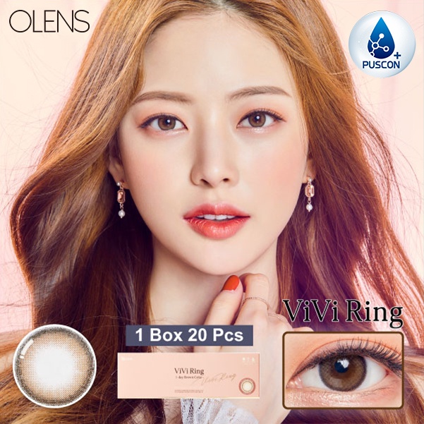 Jual READY 1 BOX 100% ORIGINAL OLENS x BLACKPINK 1 Day Daily Softlens ...