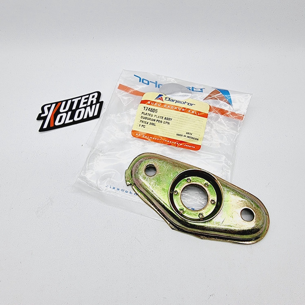 Jual Danmotor Bracket dudukan shock depan Vespa PX PXE Spartan Excel ...