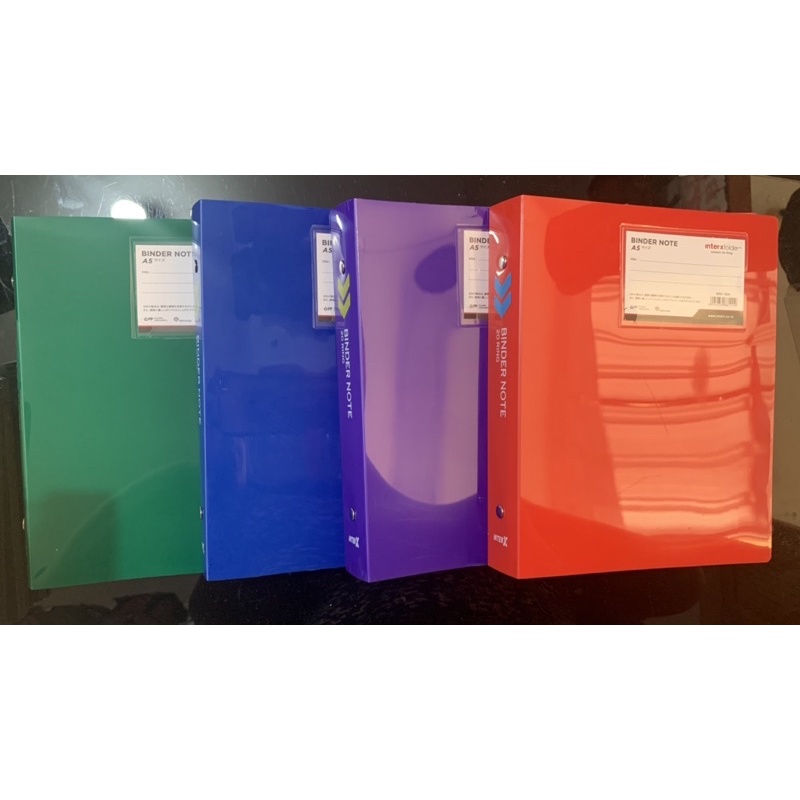 Jual Binder note besi B5 dan A5 interx warna | Shopee Indonesia