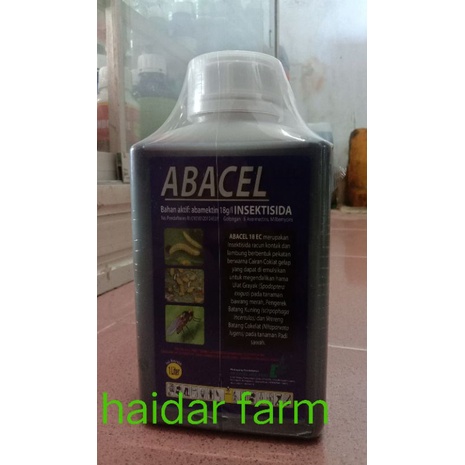 Jual INSEKTISIDA ABACEL 18EC 1Lt Obat Hama trip trips Ulat Grayak ...