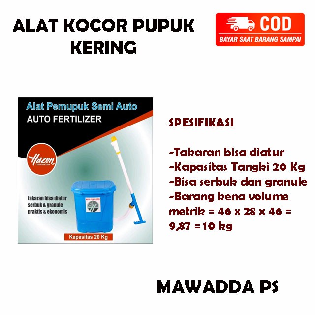 Jual Alat Kocor Pupuk Kering Otomatis | Shopee Indonesia