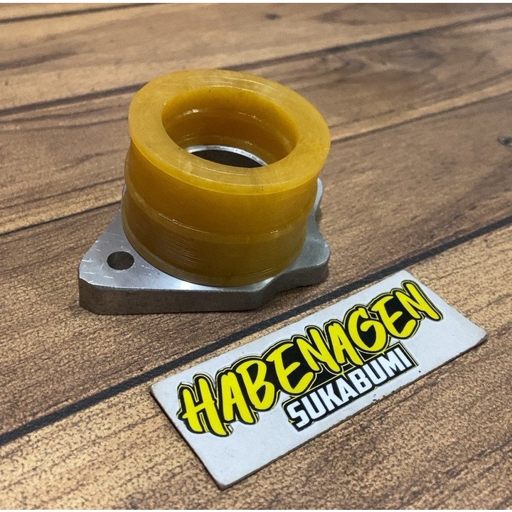 Jual intek intake manipol manipul manifold teflon teplon karbu karburator pe 28 pwl ninja cb gl ...