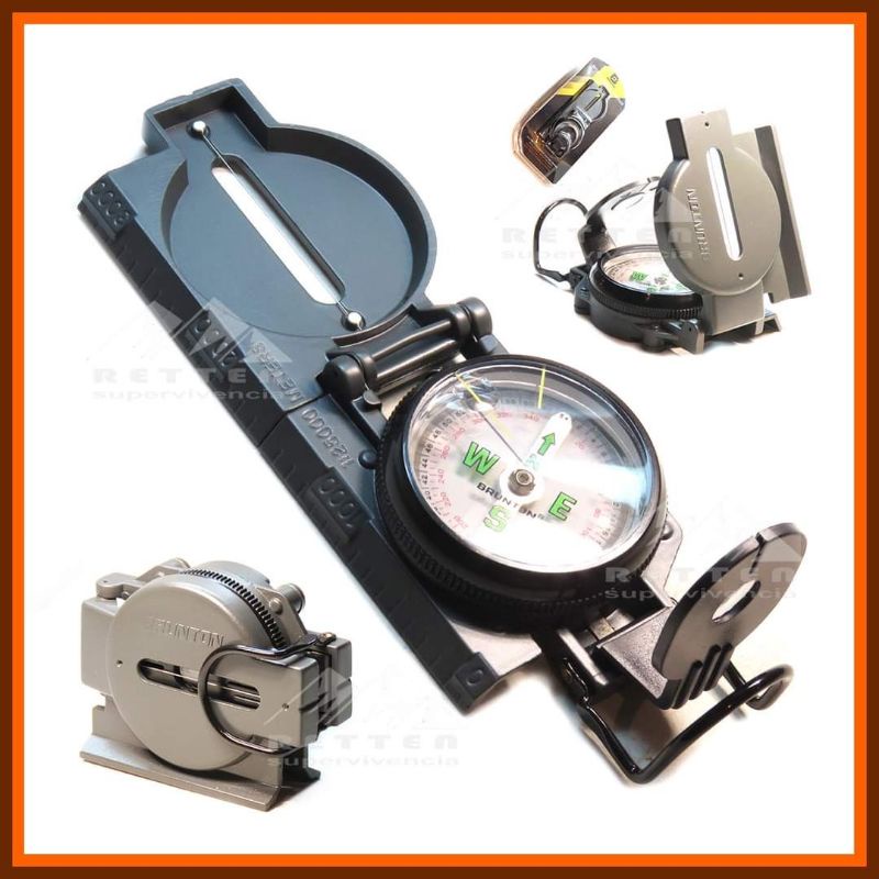 Jual Kompas Brunton 9077 classic military-style lensatic sighting ...