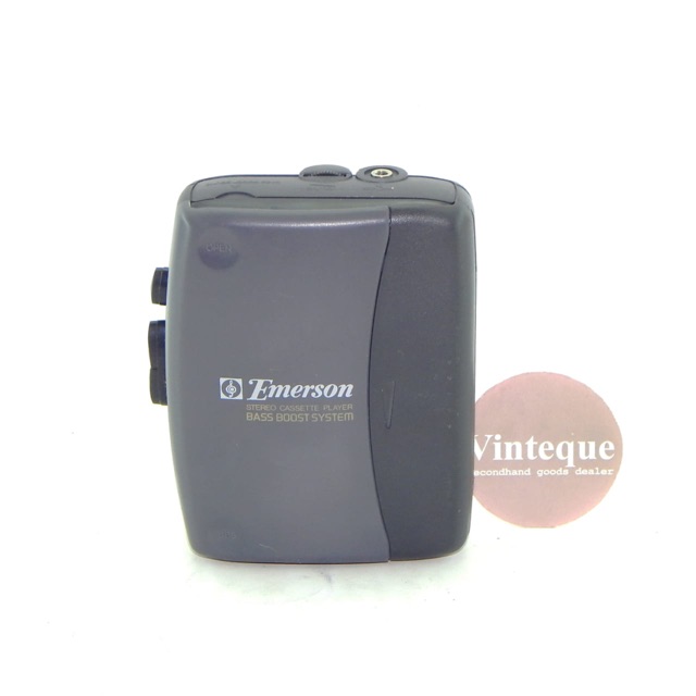 Jual Walkman Vintage Emerson Stereo Cassette Player AC-2134S | Shopee ...