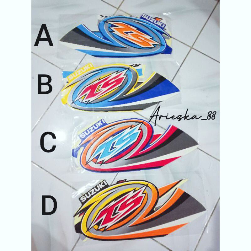 Jual Striping Suzuki TS 125 2004 2005 Keong | sticker bodi motor ts125 ...