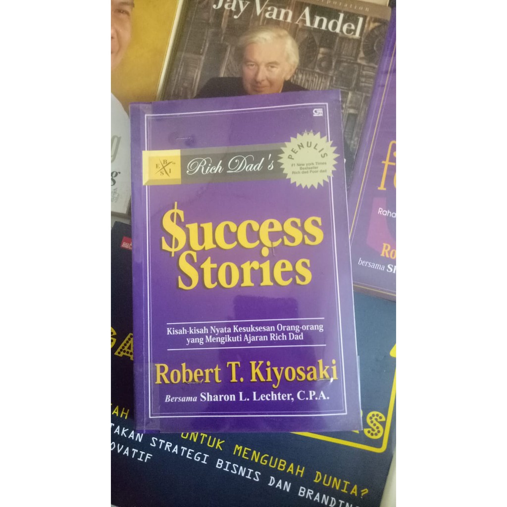 Jual Buku Bekas Rich Dads Success Stories Shopee Indonesia