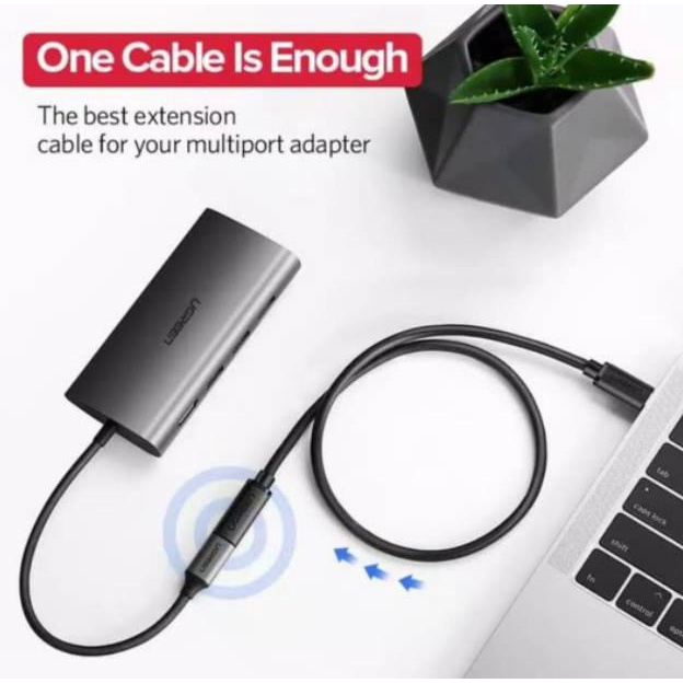 Jual Ugreen Kabel Type C 3.1 Extension Cord To Usb Tipe C Thunderbolt ...