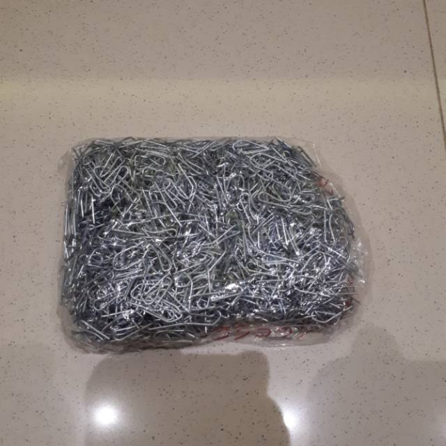 Jual Kawat Kaitan Gorden/KAWAT S 1 PACK 800pcs | Shopee Indonesia