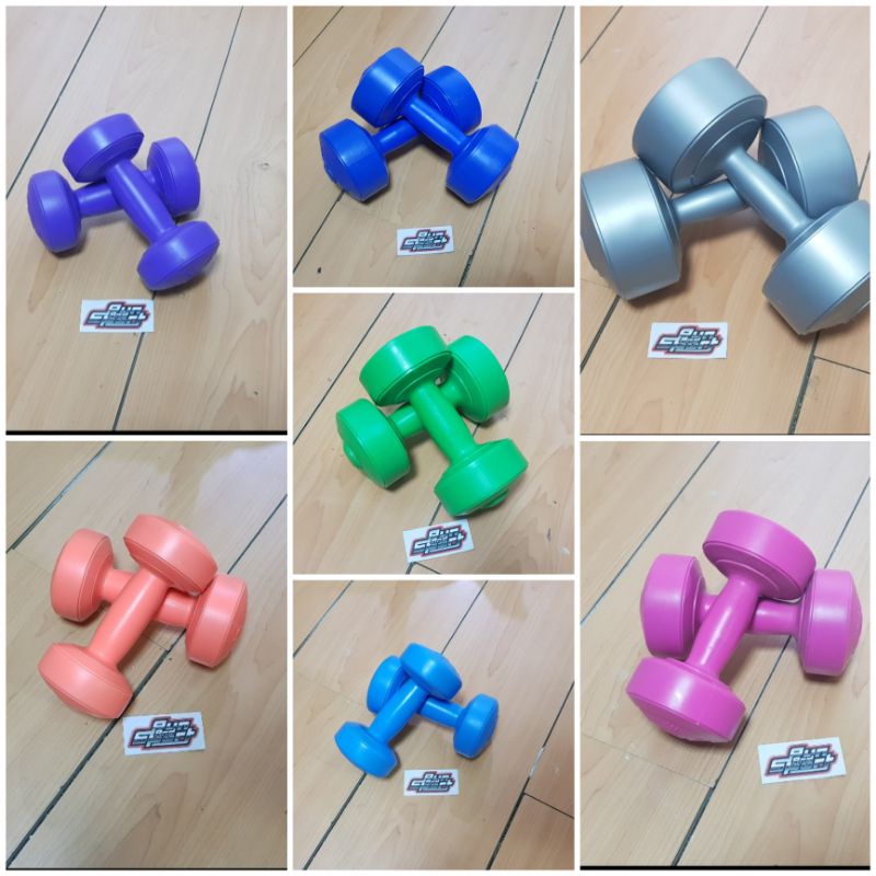 Jual Dumbel / Dumble / Barbel Set 2kg (sepasang) | Shopee Indonesia