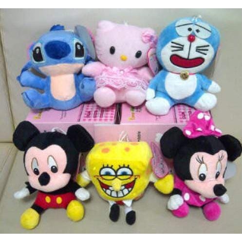 Jual Boneka Rekam Doraemon Patrick Spongebob Stitch Kado Valentine Bear ...
