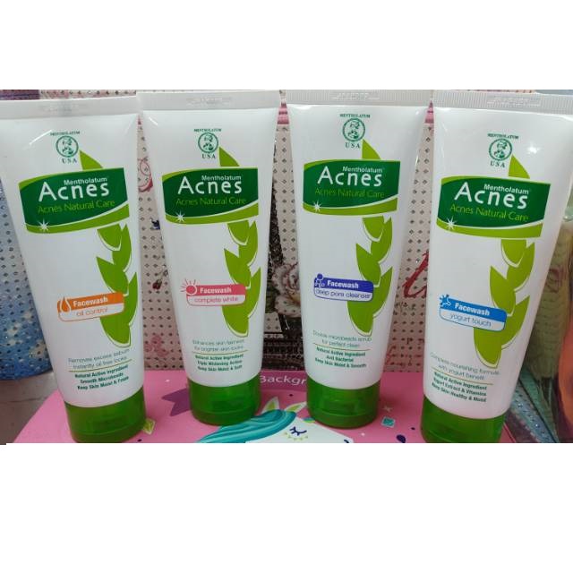 Jual Acnes Natural Care Facial Wash 50gr | Sabun Cuci Muka Kulit ...