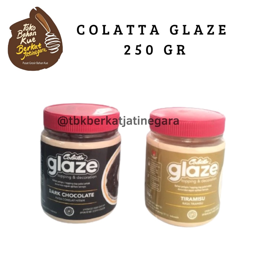 Jual COLATTA GLAZE 250 GR / DOUGHNUT TOPPING DONAT DONUT PISANG NUGGET ...