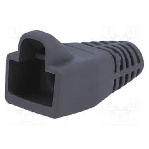 Jual Plug Boot RJ45 Satuan - Pengaman Kepala kabel lan - Plugboot RJ 45 ...