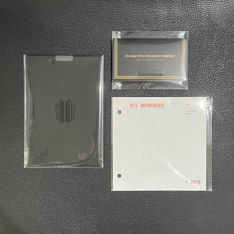 Jual [AMPLOP ONLY] BTS PROOF ALBUM MEMBERSHIP CARD FANCLUB KIT MEMORIES ...