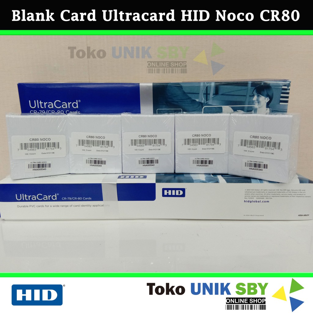 Jual Kartu Blank Ultracard HID Noco CR80 - isi 500 pcs | Shopee Indonesia