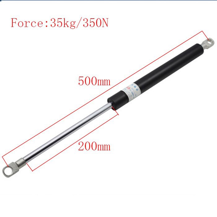 Jual Free shipping 500mm central distance, 200 mm stroke, pneumatic ...