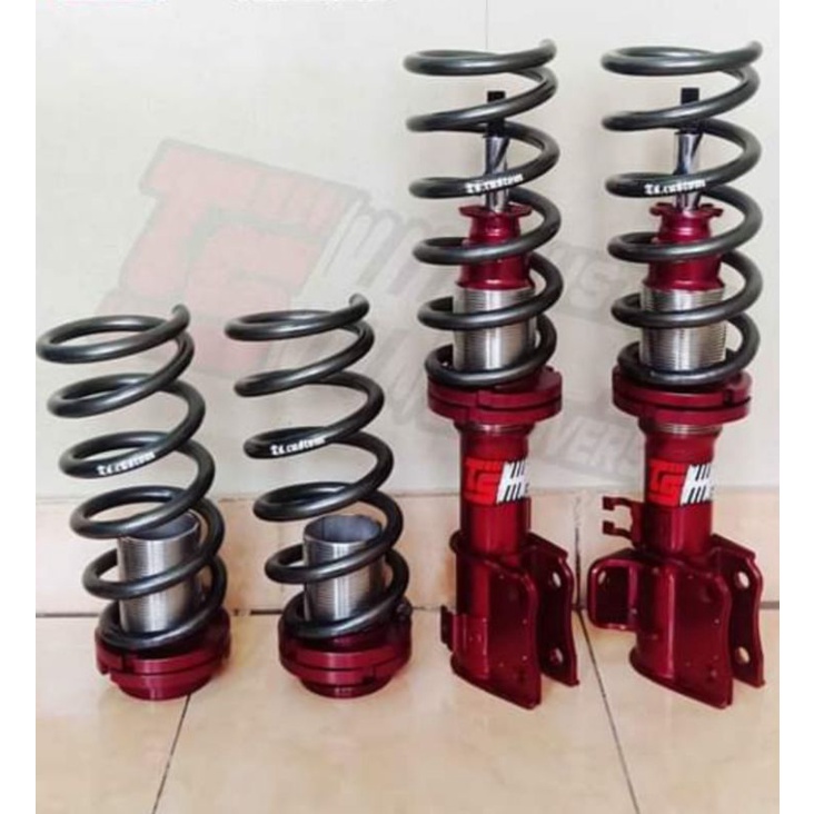 Jual COILOVER BRIO JAZZ YARIS SWIFT CUSTOM per brio shock brio coilover ...