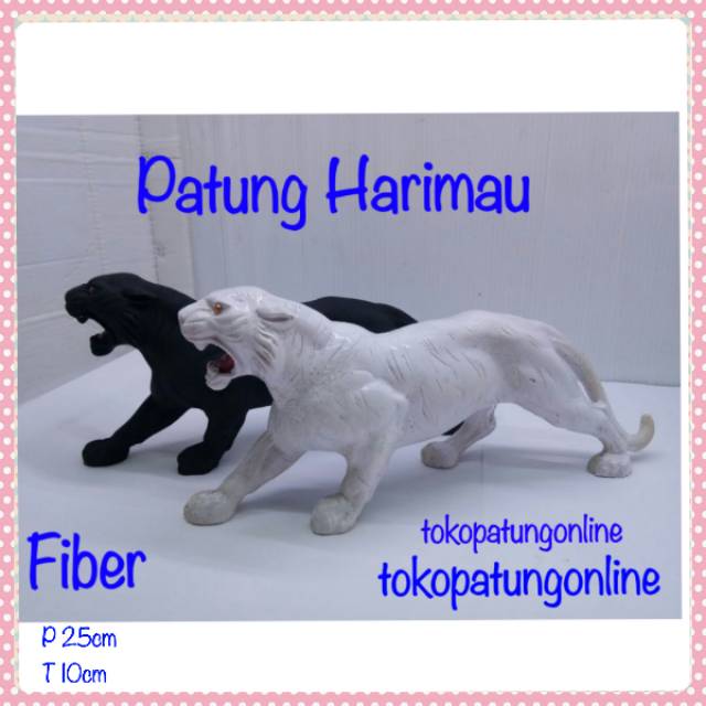 Jual Patung Harimau Putih Hitam Macan Fengshui | Shopee Indonesia