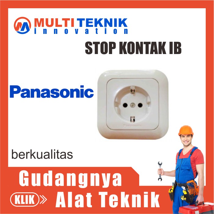 Jual Stop Kontak Colokan Listrik Ib Tanam In box Panasonic MT522 ...