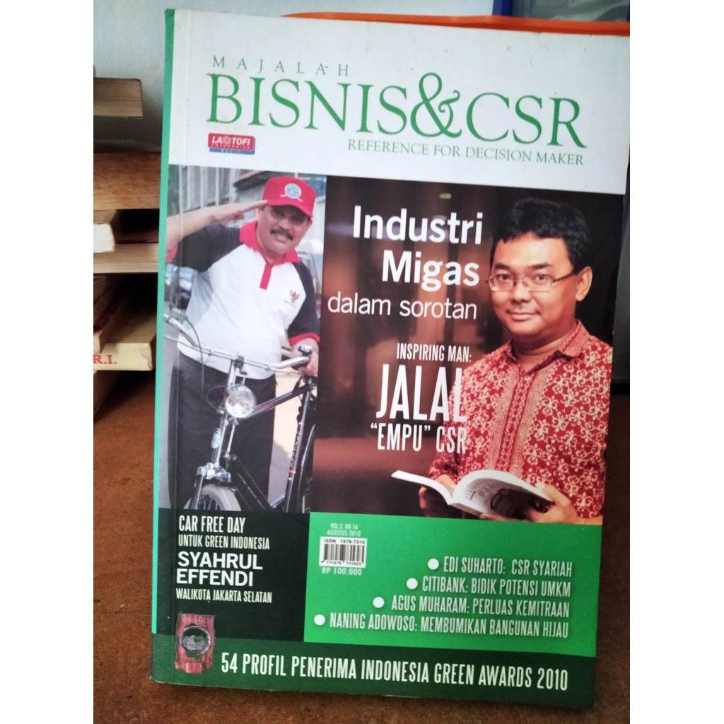 Jual Majalah bisnis and CSR -reference for decision maker | Shopee Indonesia