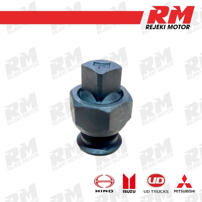 Jual MUR BAUT RODA BELAKANG TRUCK NISSAN FUSO HINO | Shopee Indonesia