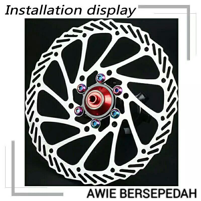 Jual Baut rotor disc brake titanium sepeda lipat Seli mtb roadbike bolt ...