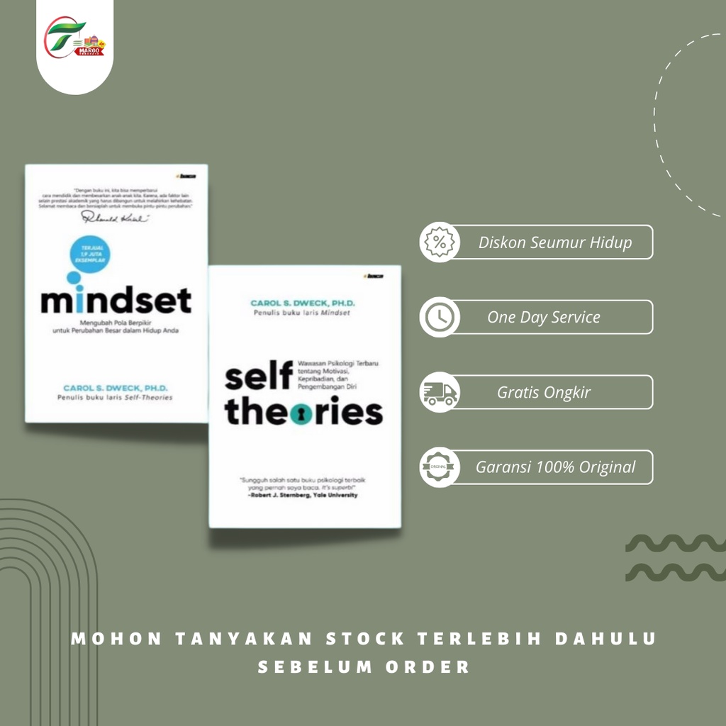 Jual Buku Mindset & Self Theories By Carol S Dweck | Shopee Indonesia