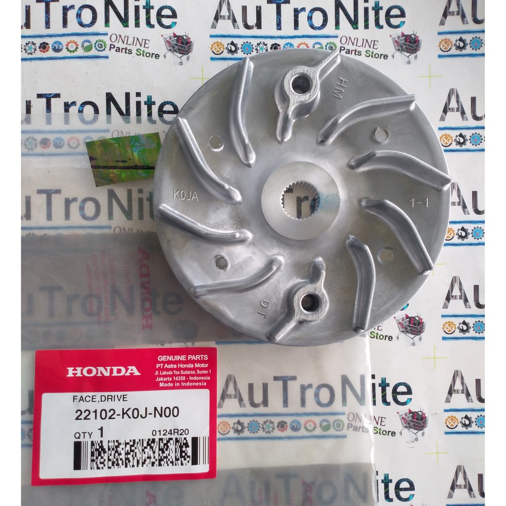 Jual Kipas Pulley Face Drive 22102-K0J-N00 Original Honda Beat Street ...