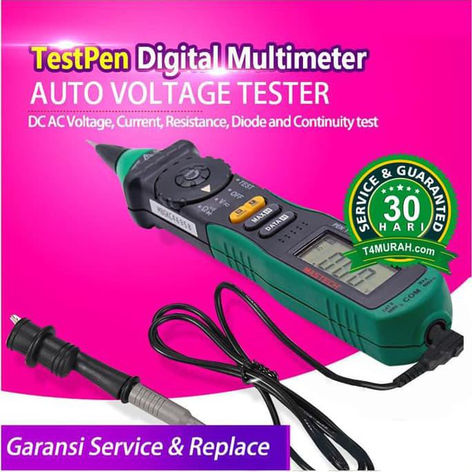 Jual Multimeter / Multitester / Test Pen Otomatis, mengukur voltage AC ...