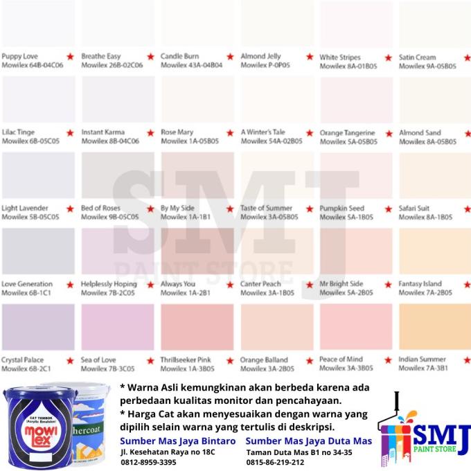 Jual Cat Tembok Eksterior Mowilex Weathercoat Warna Tinting 20 Liter