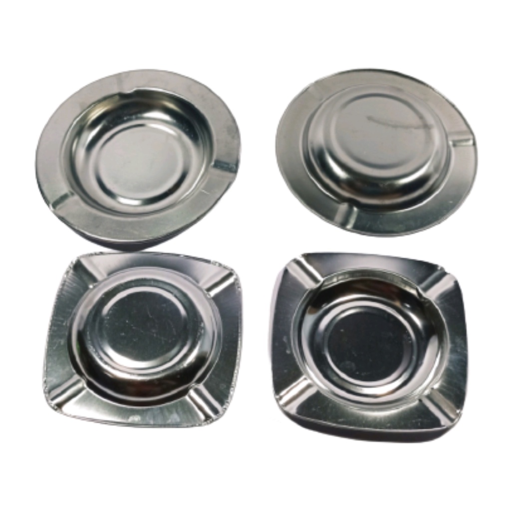 Jual Asbak Stainless/ Asbak Seng Tempat putung rokok/ Asbak/ Asbak Segi ...