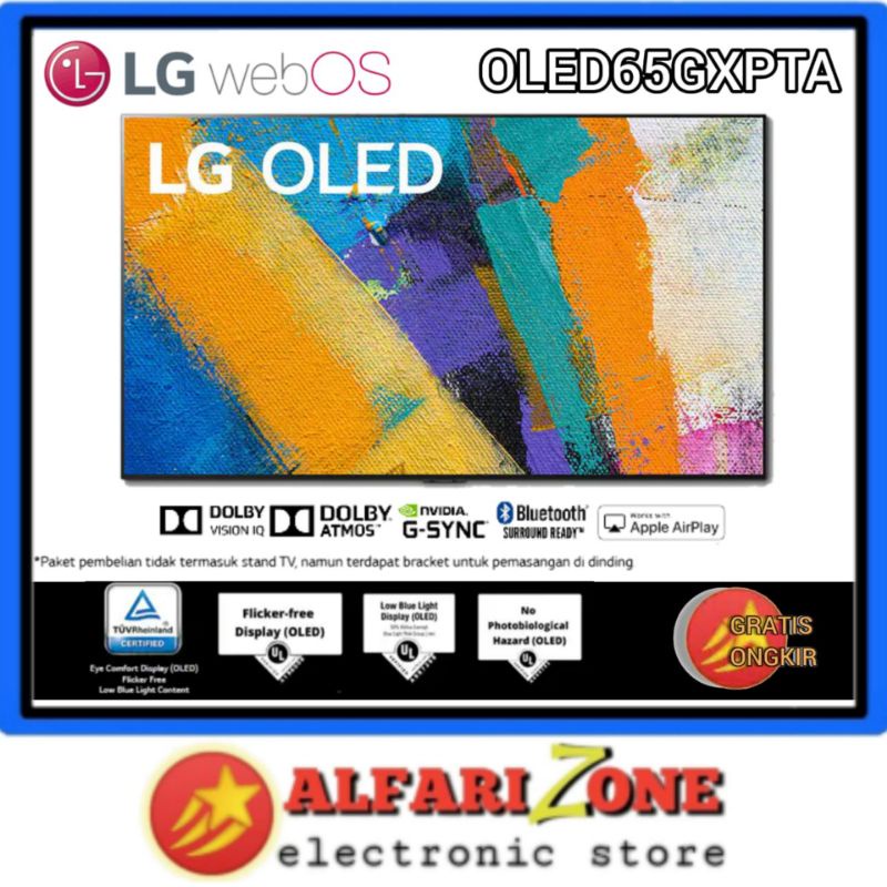 Jual Lg OLED 65 inch smart 2021 OLED65GXPTA | tv Lg smart 4k OLED65GX ...