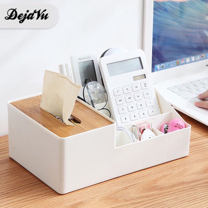 Jual Dejavu Tempat Tisu Tempat Tisu Estetik Tempat Tissue Rak Make Up ...