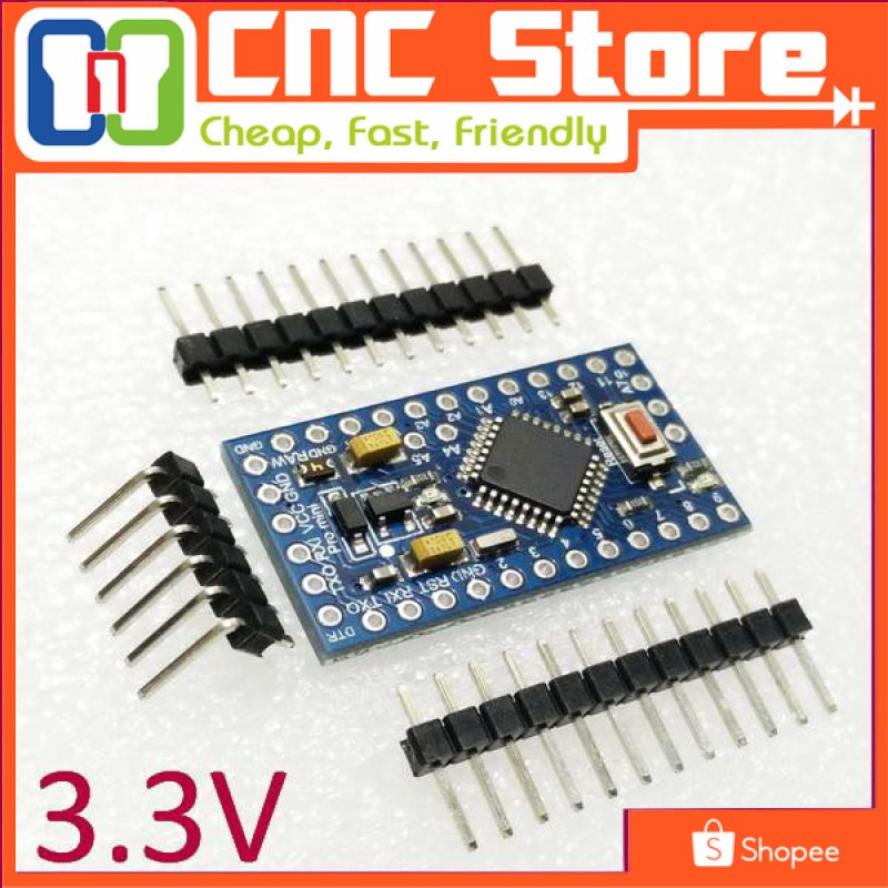 Jual [BRD-0012] ARDUINO PRO MINI V3 ATMEGA328P 3.3V 8MHZ BOARD | Shopee ...