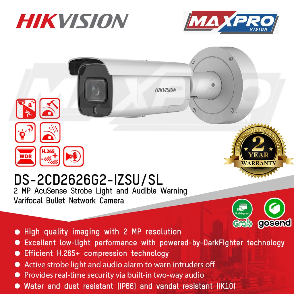 Jual DS-2CD2626G2-IZSU/SL - HIKVISION IP CAMERA | Shopee Indonesia