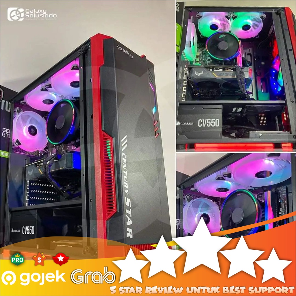 Jual PC RAKITAN COMPUTER9 GAMING DESAIN SPEC SULTAN No.9 | Shopee Indonesia