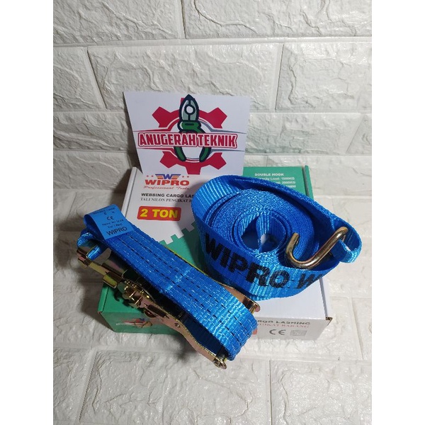 Jual Webbing cargo lashing Rachet Tie Down trekbelt Tali sound 6 Meter ...