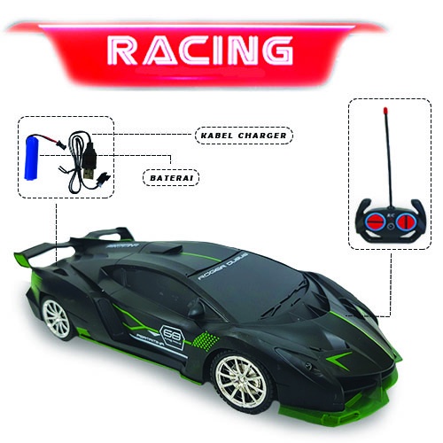 Jual Mainan Mobil Remote Control/ Mainan Mobil Remot kontrol Lambo 99-7 ...