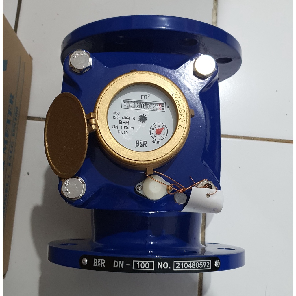 Jual Water Meter 4 Inch BR - Meteran Air - Flow Meter | Shopee Indonesia
