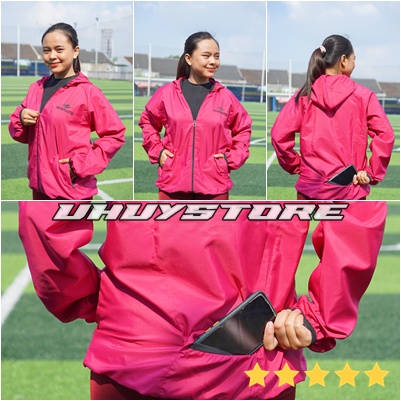 Jual JAKET SEPEDA WANITA PRIA WINDBREAKER ANTI AIR ULTRALIGHT, JAKET ...